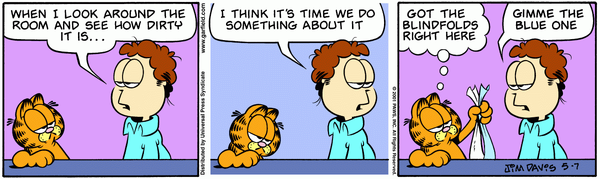 Garfield, May 2001 comic strips | Garfield Wiki | Fandom