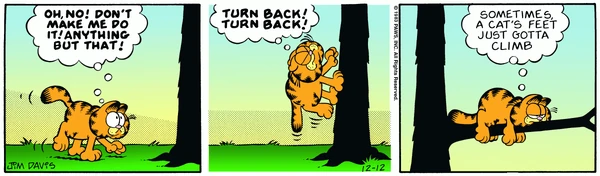 Garfield, December 1983 comic strips | Garfield Wiki | Fandom