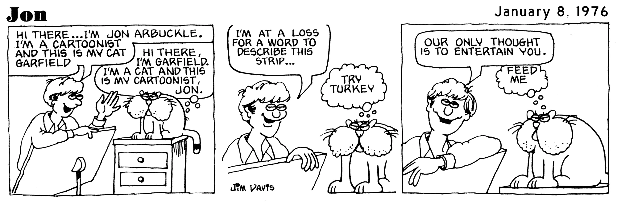 Jon (comic strip) | Garfield Wiki | Fandom