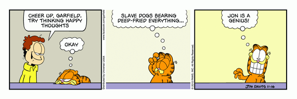 Garfield, November 2015 comic strips | Garfield Wiki | Fandom