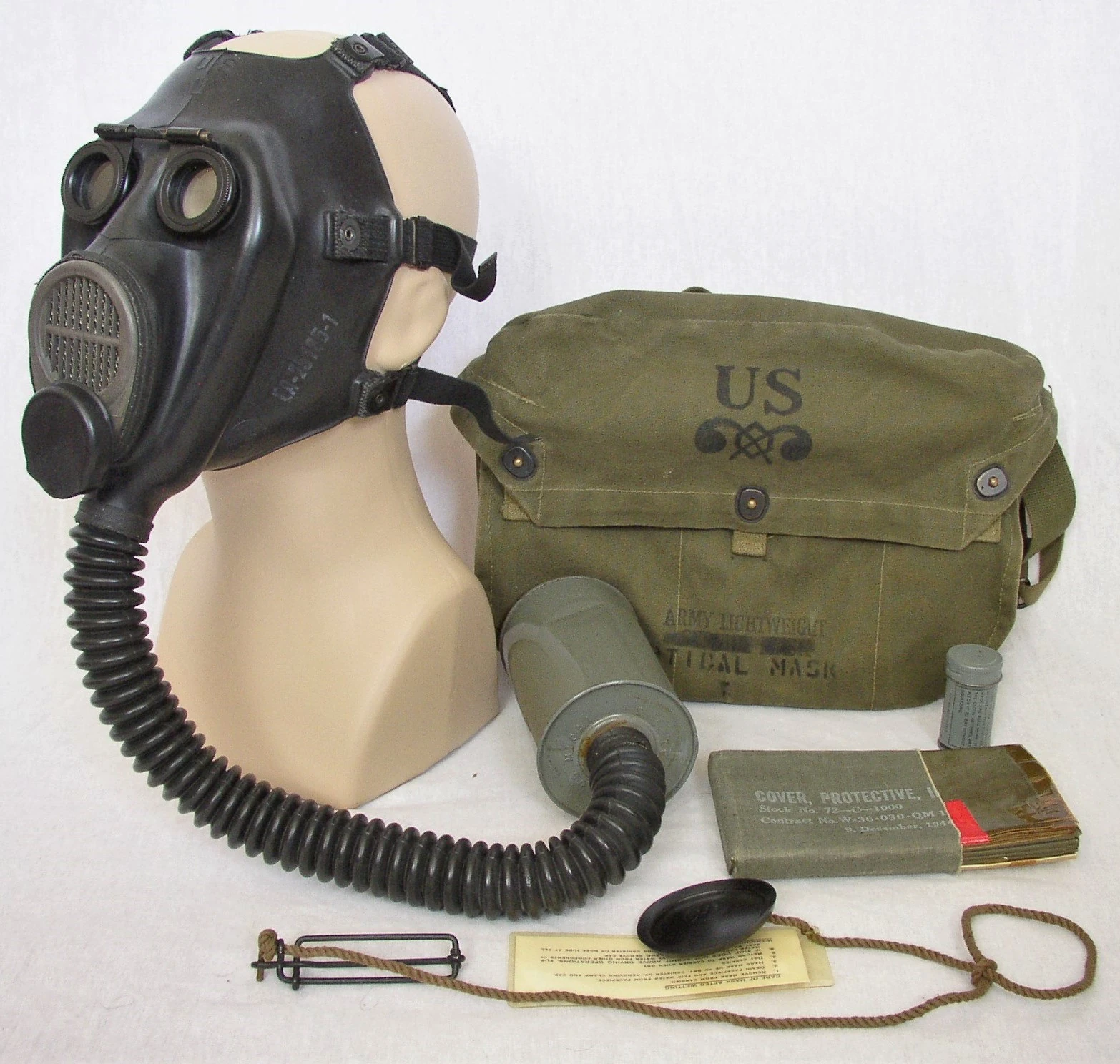 M2-10A1-6 Lightweight Optical Gas Mask | Gas Mask and Respirator Wiki ...