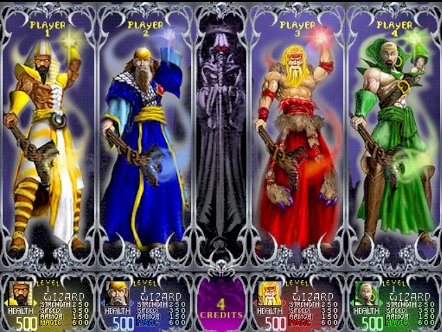 Image - Gauntlet06DL Select Wizard 1Normal.png | Gauntlet | FANDOM ...