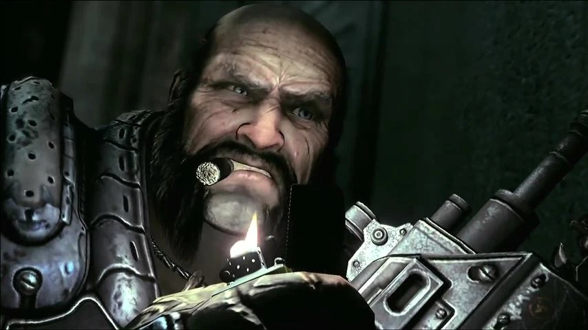 Image - Barrick and his lighter.jpg | Gears of War | FANDOM powered by ...