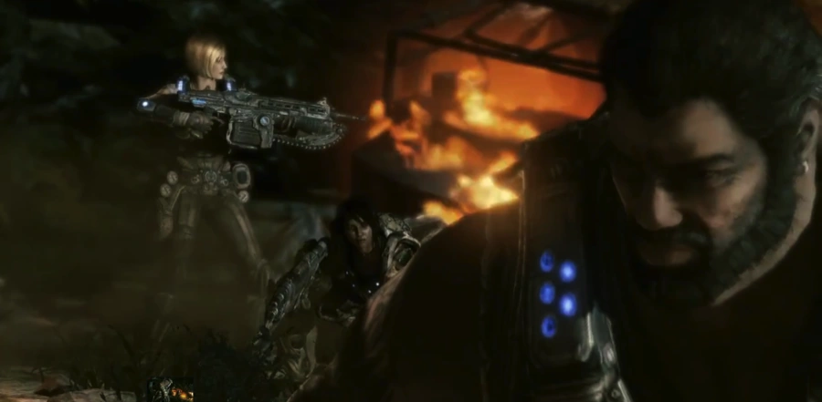Image - Anya and Sam Ambush.png | Gears of War | FANDOM powered by Wikia