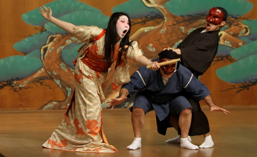 Image - Musical Theater kyogen.jpg | Geisha world Wiki | FANDOM powered ...