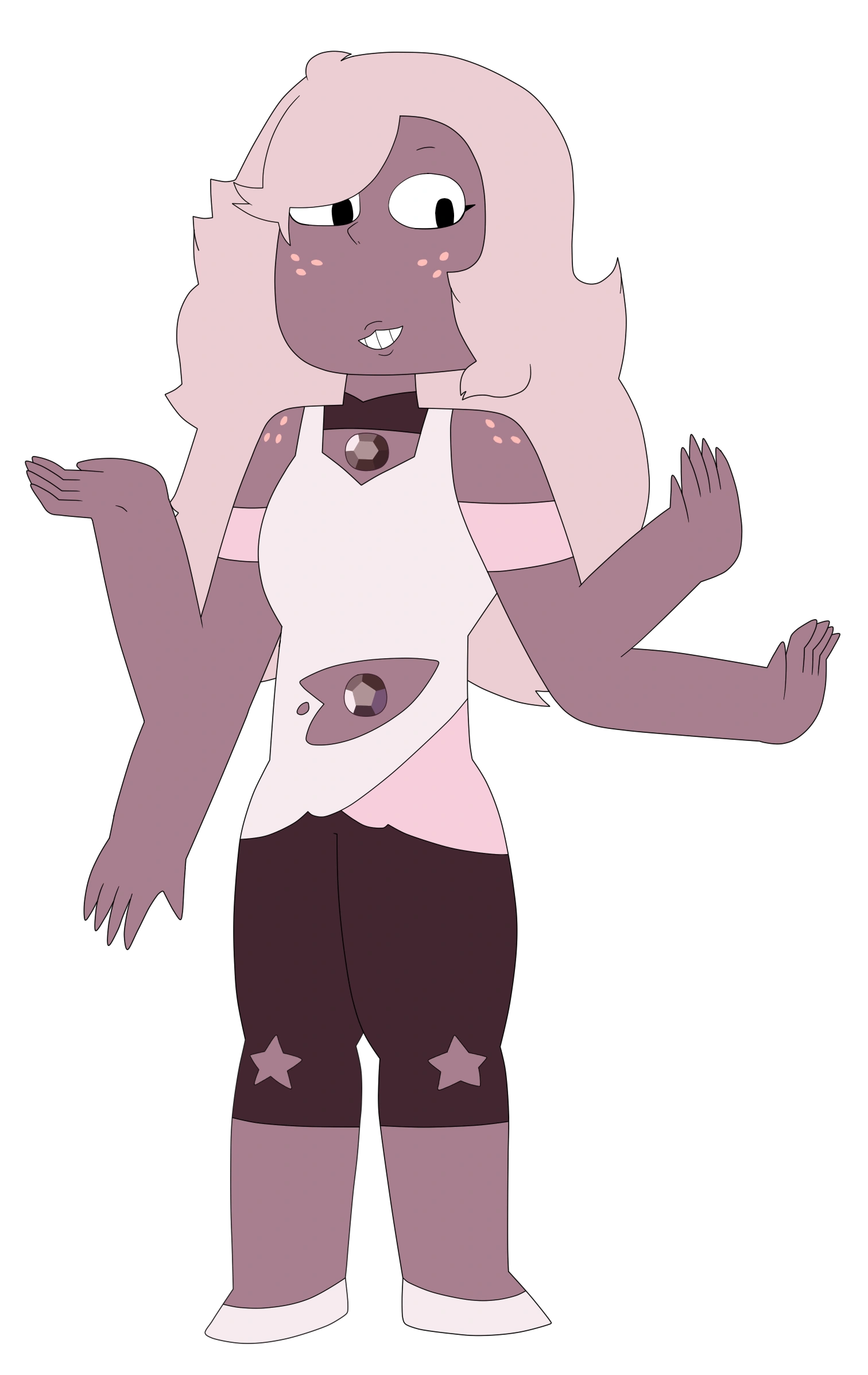 Smoky Quartz (Rose Quartz) | GemDraws Wiki | Fandom