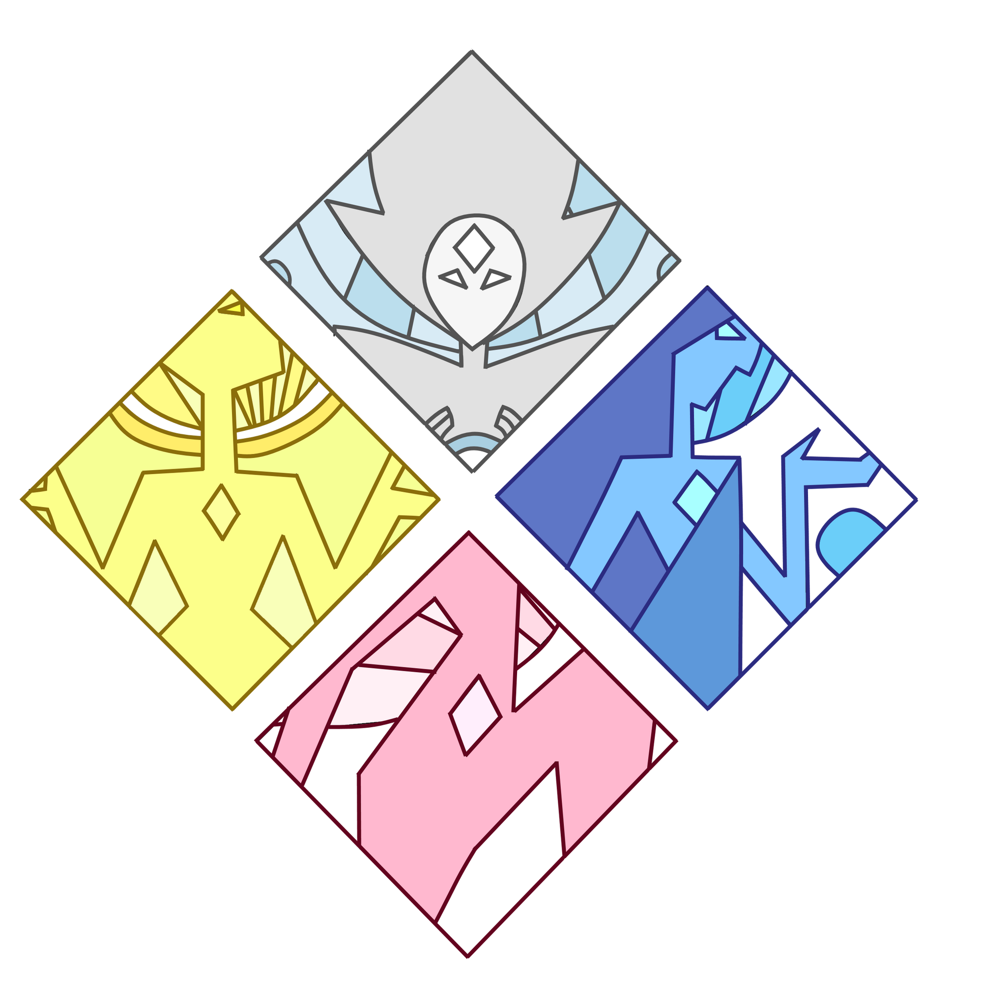 Diamantes Gemas De Steven Universe Wiki Fandom Powered By Wikia