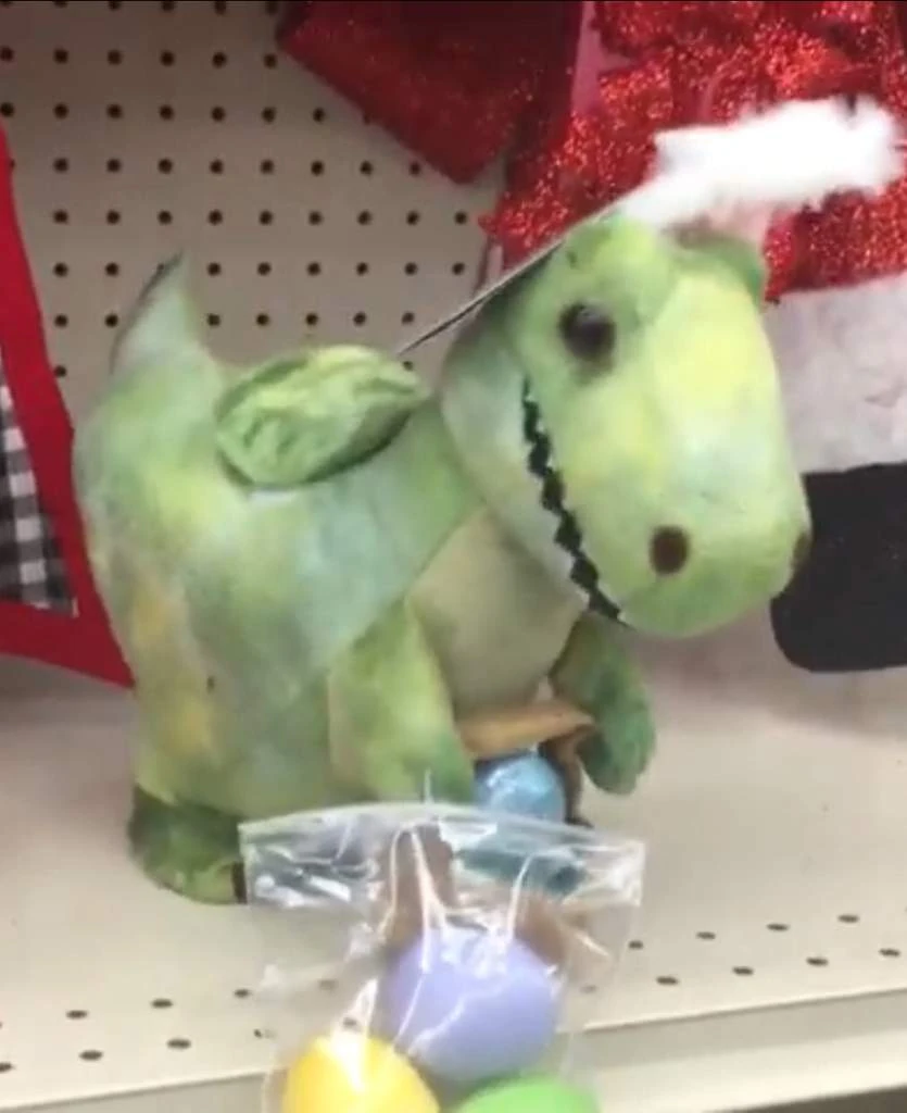 Crazy Egg Droppin' easter T-Rex | Gemmy Wiki | Fandom