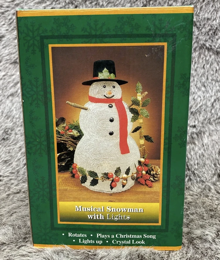 Musical snowman with lights | Gemmy Wiki | Fandom