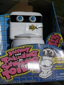 Johnny the talking and singing toilet | Gemmy Wiki | Fandom