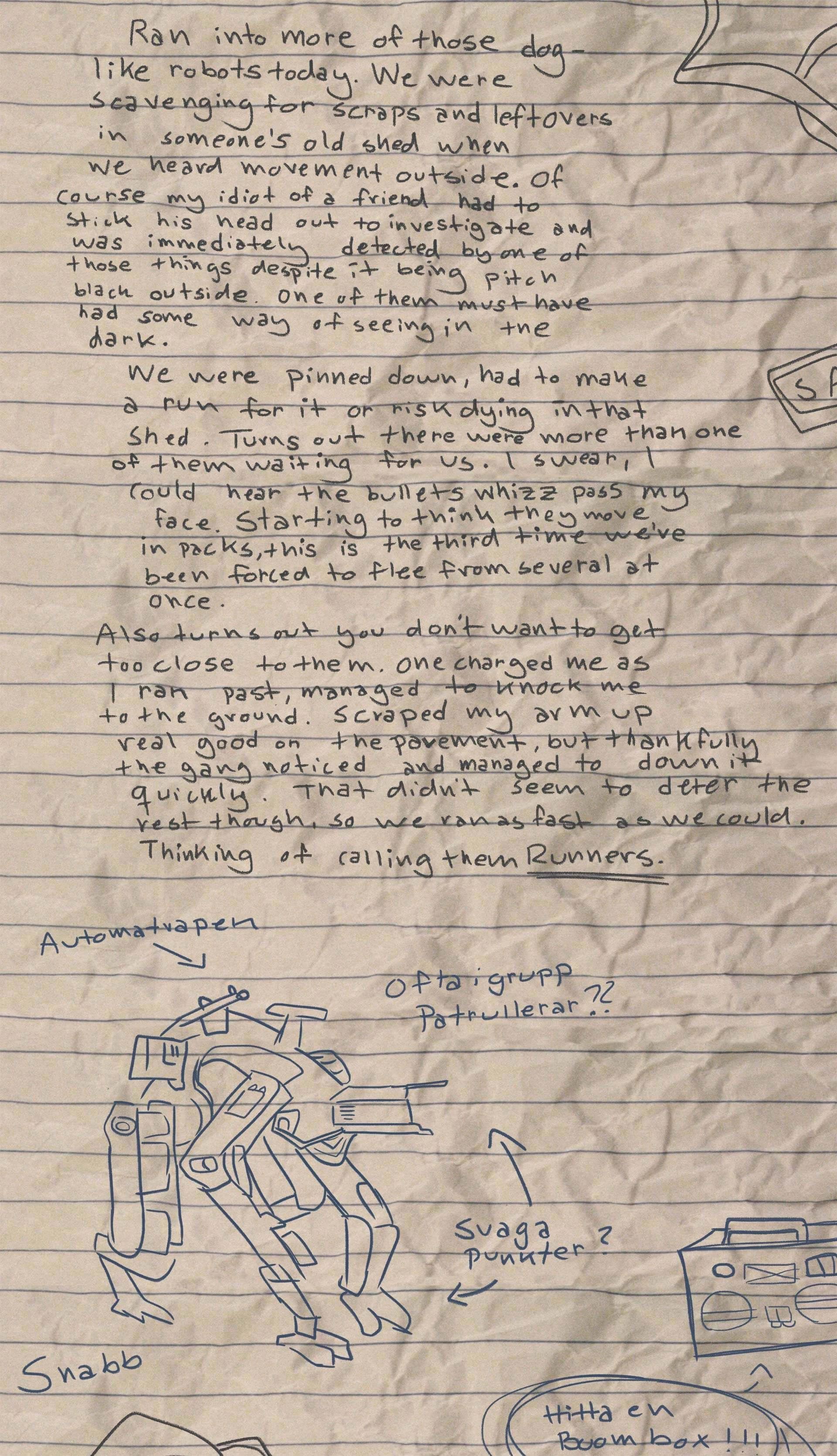 Runner | Generation Zero Wiki | Fandom