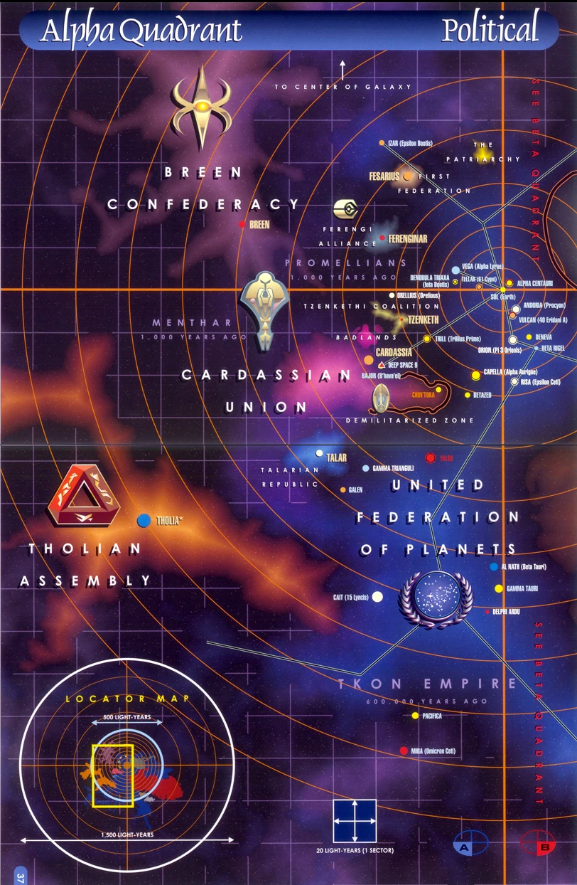 Alpha Quadrant | Star Trek - Generation Fleet Wiki | Fandom