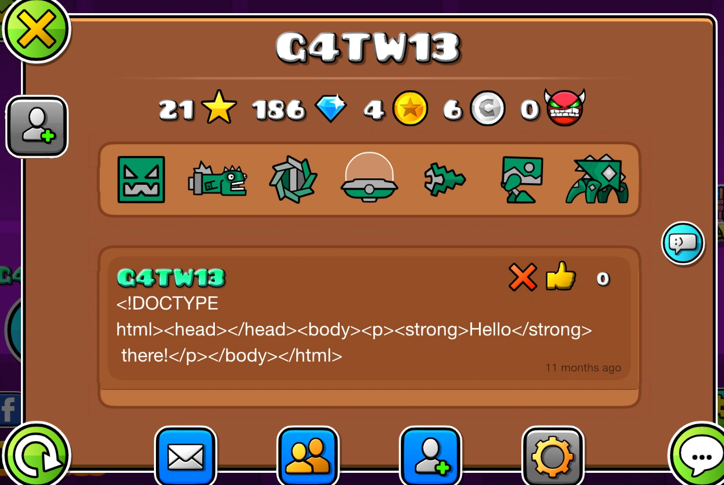 Update 2.13 | Geometry Dash Fan Ideas Wiki | Fandom