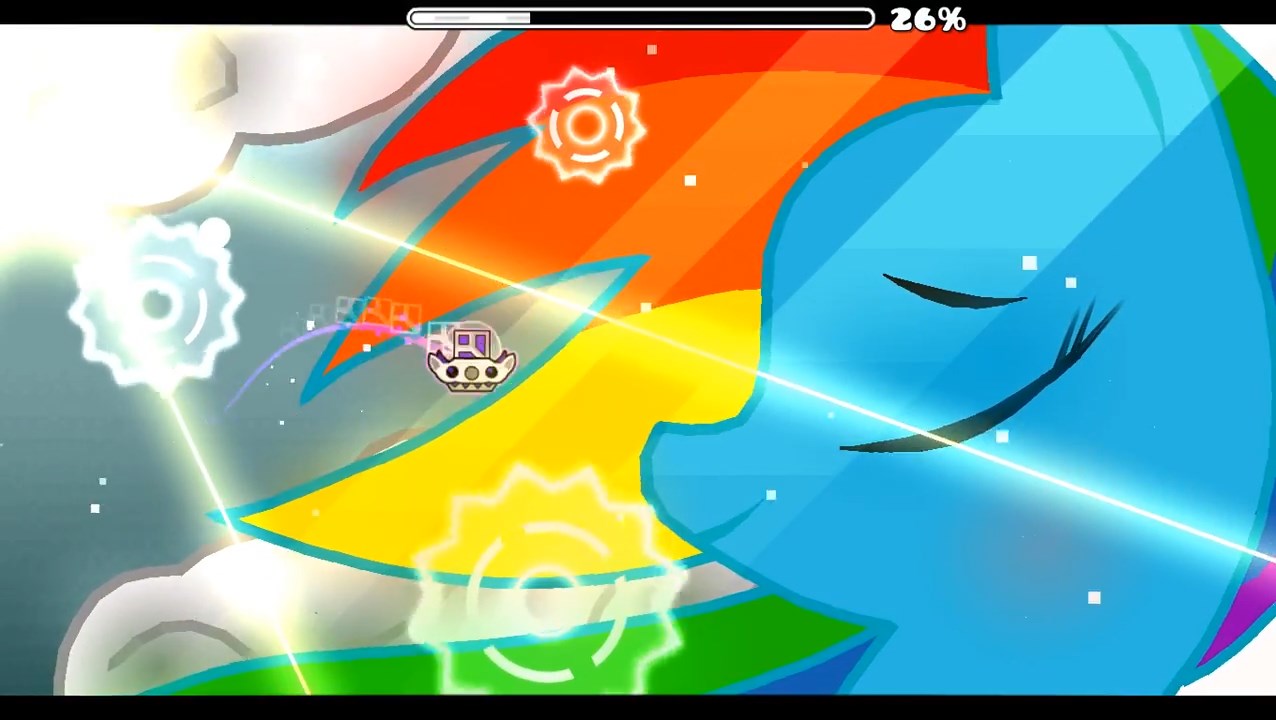 Rainbow Dash Geometry Dash вики Fandom Powered By Wikia