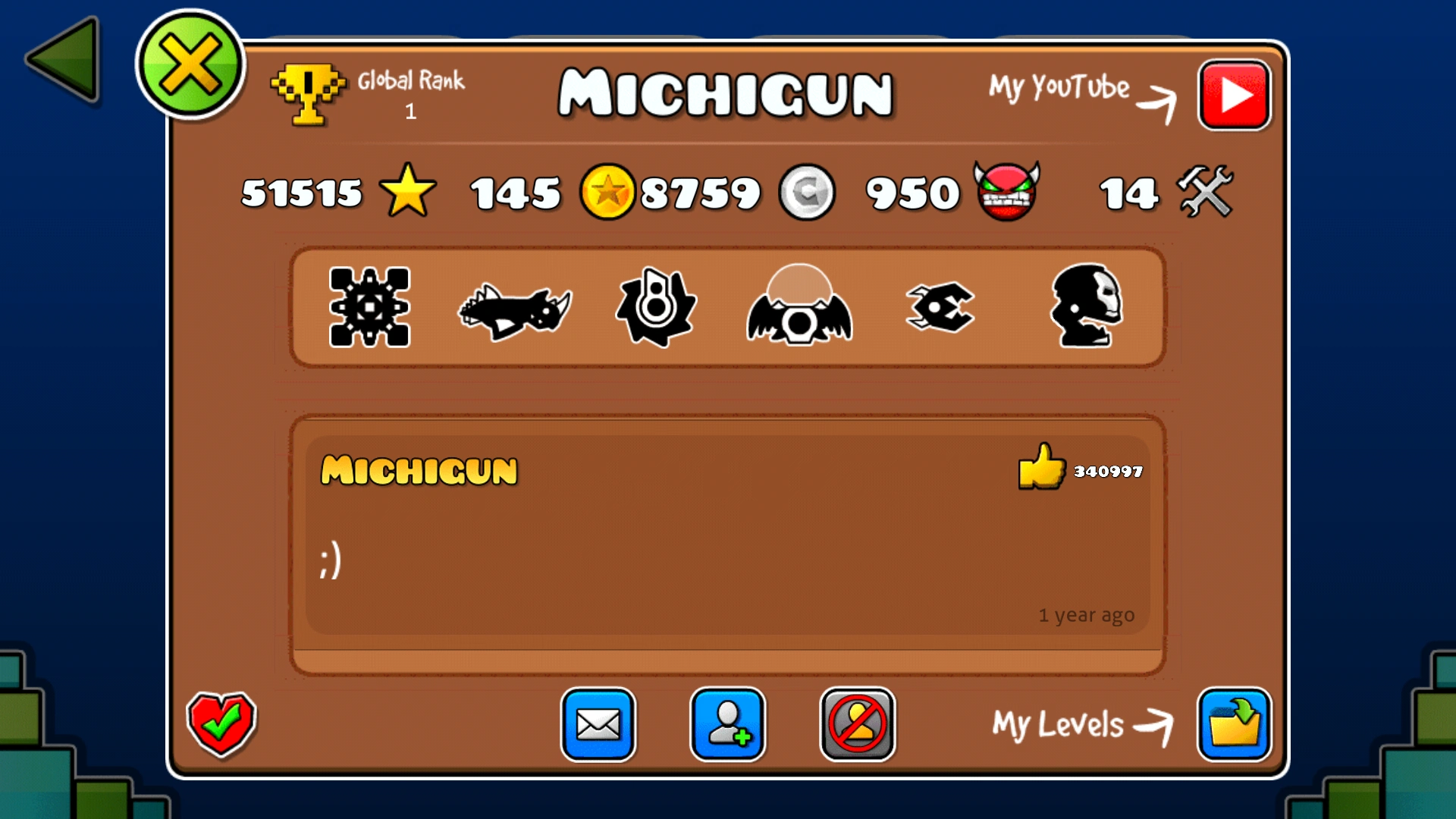 Michigun | Geometry Dash Wikia | FANDOM powered by Wikia