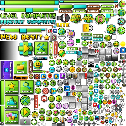 Изображение - GJ GameSheet03-hd.png | Geometry Dash вики | FANDOM powered by Wikia