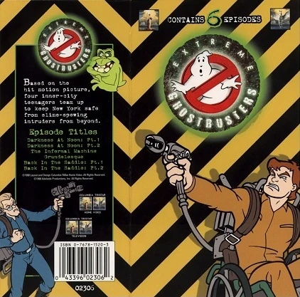Extreme Ghostbusters VHS Series | Ghostbusters Wiki | Fandom