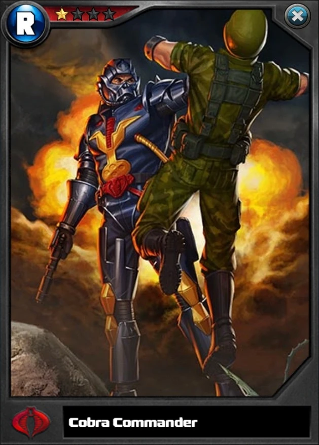 Cobra Commander (Event) R1 | G.I. Joe: Battleground Wiki | Fandom