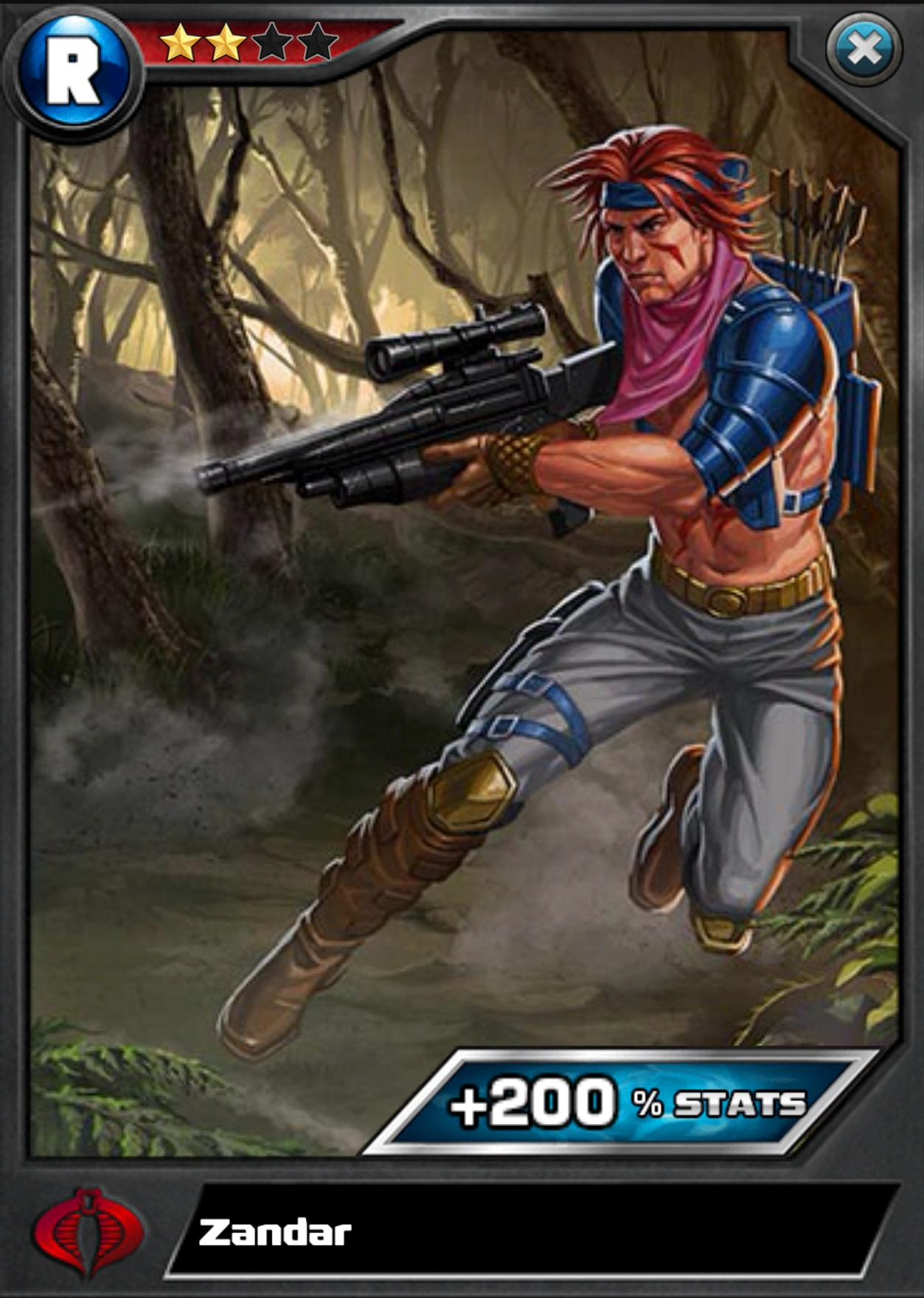 Zandar R2 | G.I. Joe: Battleground Wiki | Fandom