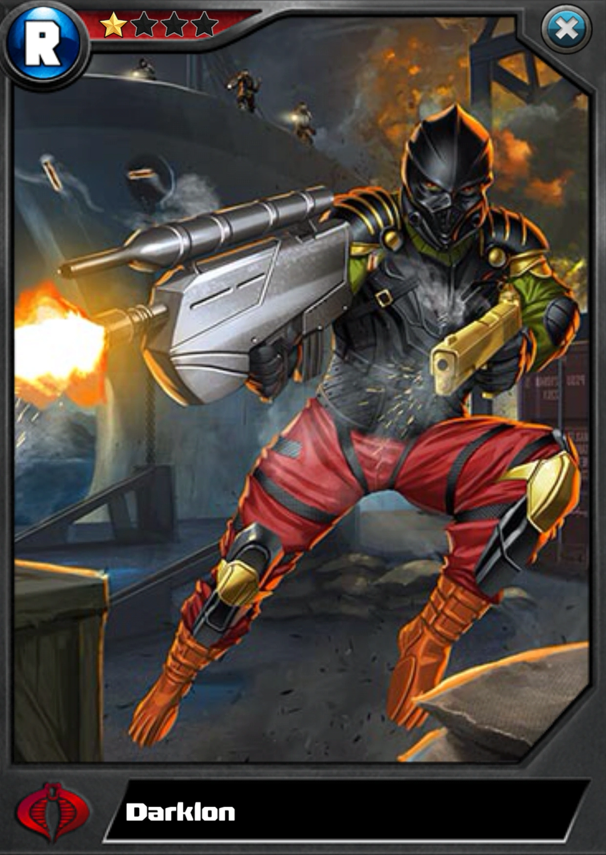 Darklon R1 | G.I. Joe: Battleground Wiki | FANDOM powered by Wikia