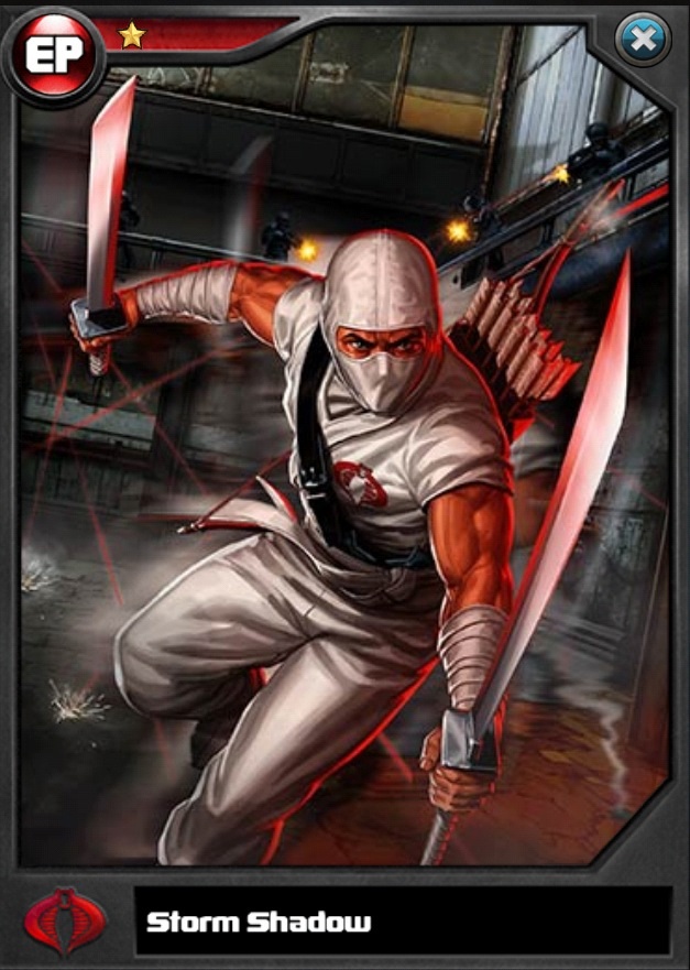 Storm Shadow Ep1 Leader Gi Joe Battleground Wiki Fandom Powered By Wikia