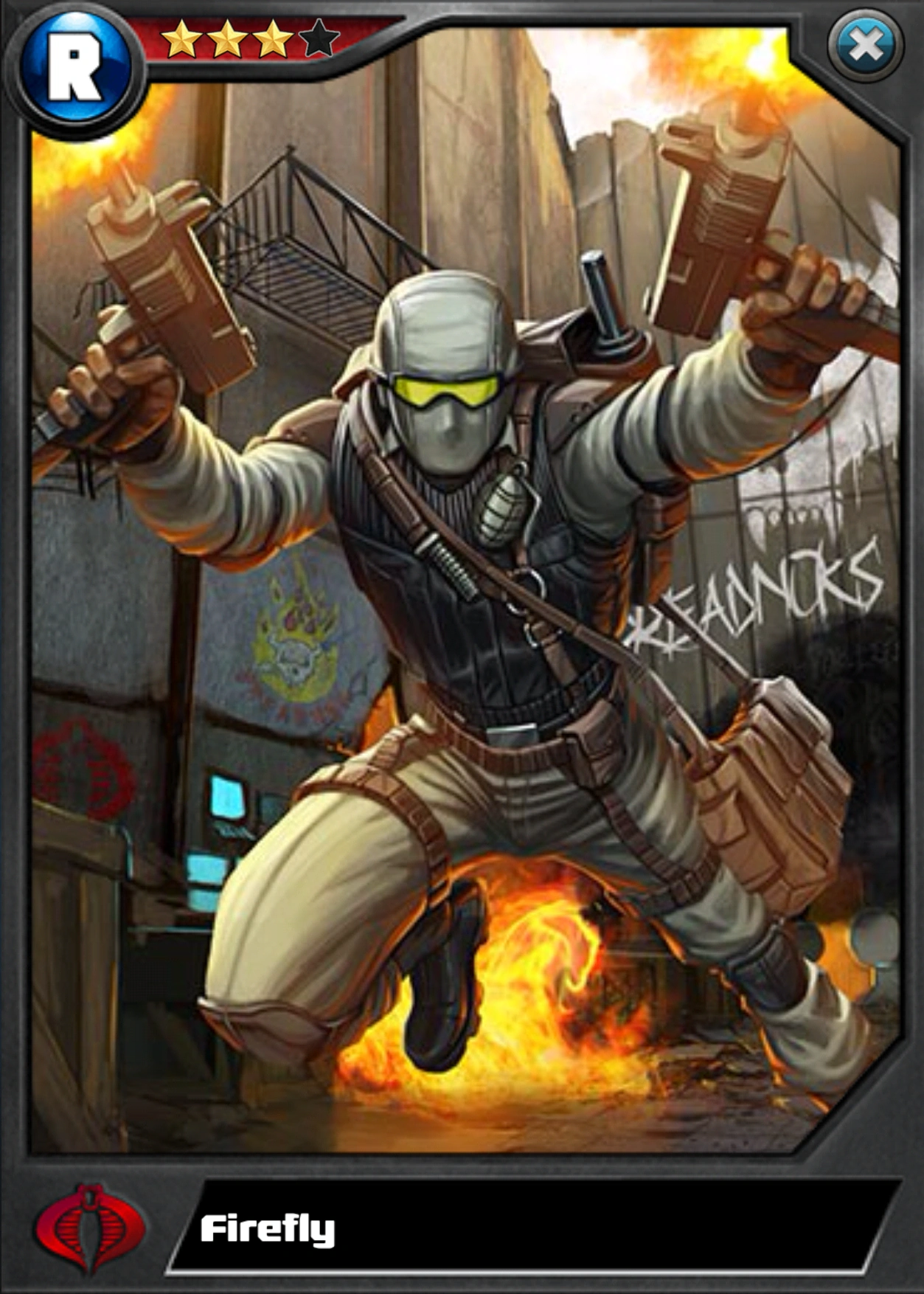 Firefly (Cold Slither) R3 | G.I. Joe: Battleground Wiki | FANDOM ...