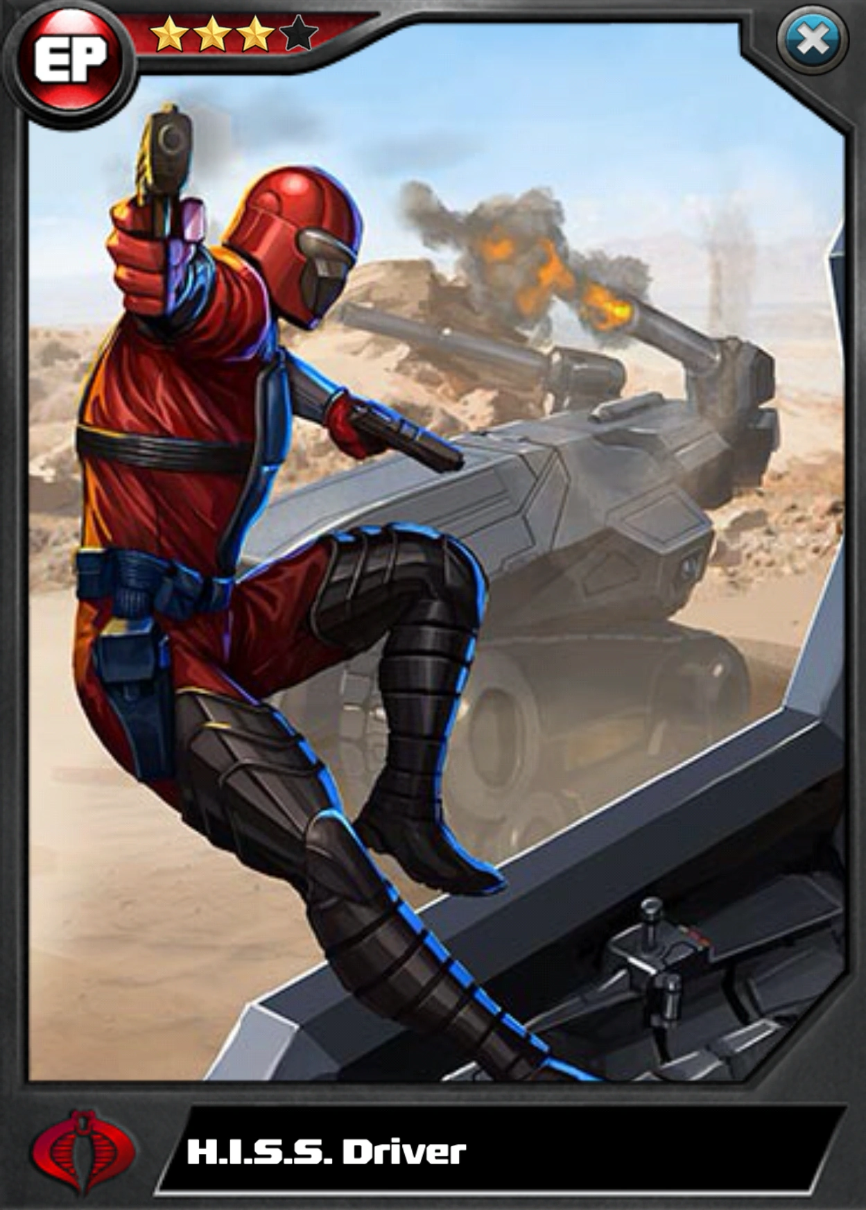 HISS Driver EP3 | G.I. Joe: Battleground Wiki | Fandom