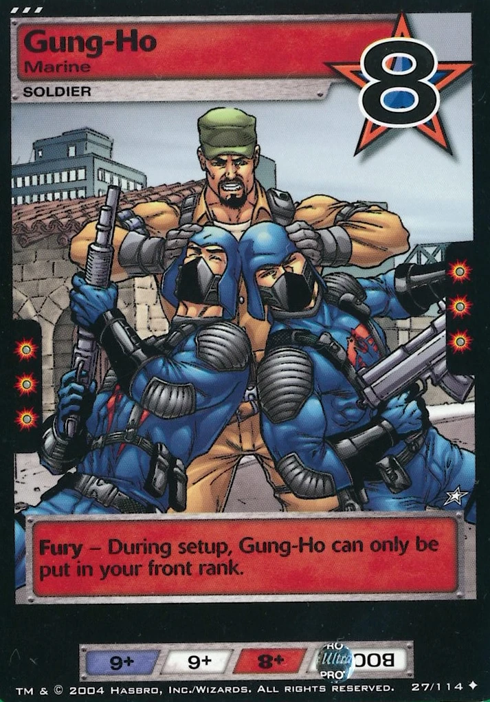 Gung-Ho - Marine | G.I.Joe TCG Wiki | Fandom
