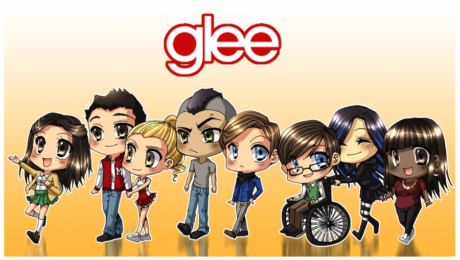 Image - Glee Cartoon.jpg | Glee TV Show Wiki | FANDOM powered by Wikia