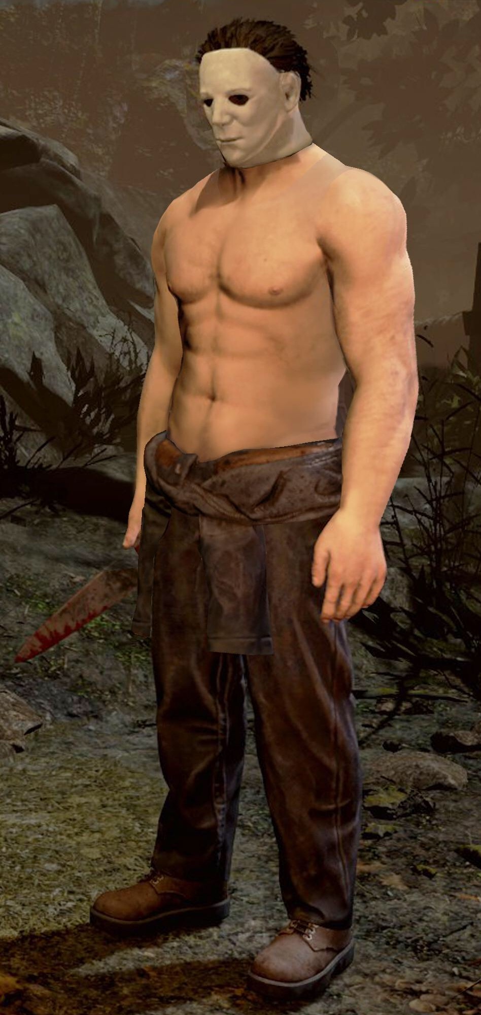 Shirtless Michael Myers Godmodes Wiki Fandom
