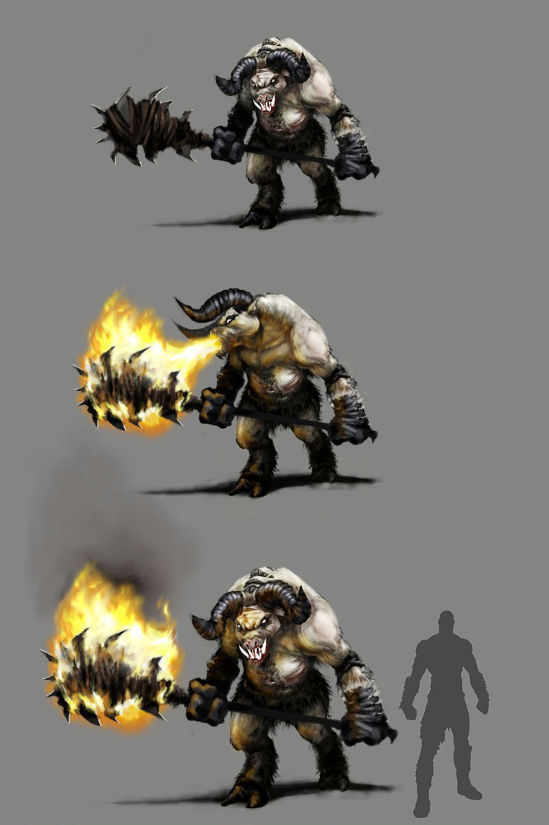 Imagen - Minotauro del Hades prendiendo su arma.jpg | God of War Wiki ... Imagen - Minotauro del Hades prendiendo su arma.jpg | God of War Wiki ...