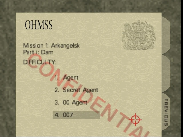 Difficulty levels | GoldenEye Wiki | FANDOM powered by Wikia