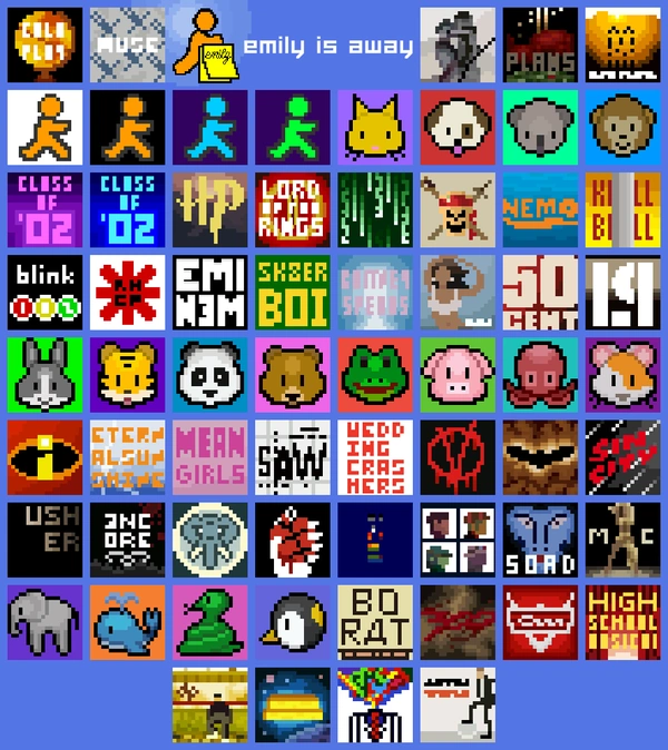 Buddy Icons | Emily Is Away Wikia | Fandom