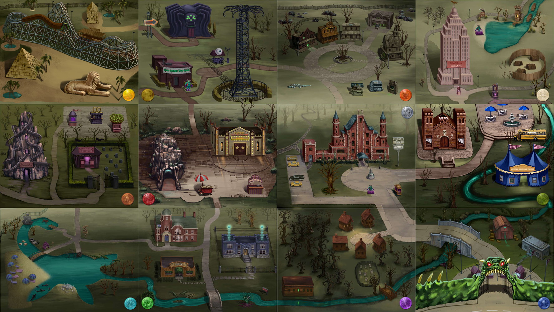 Goosebumps Horrorland Game Bingofasr