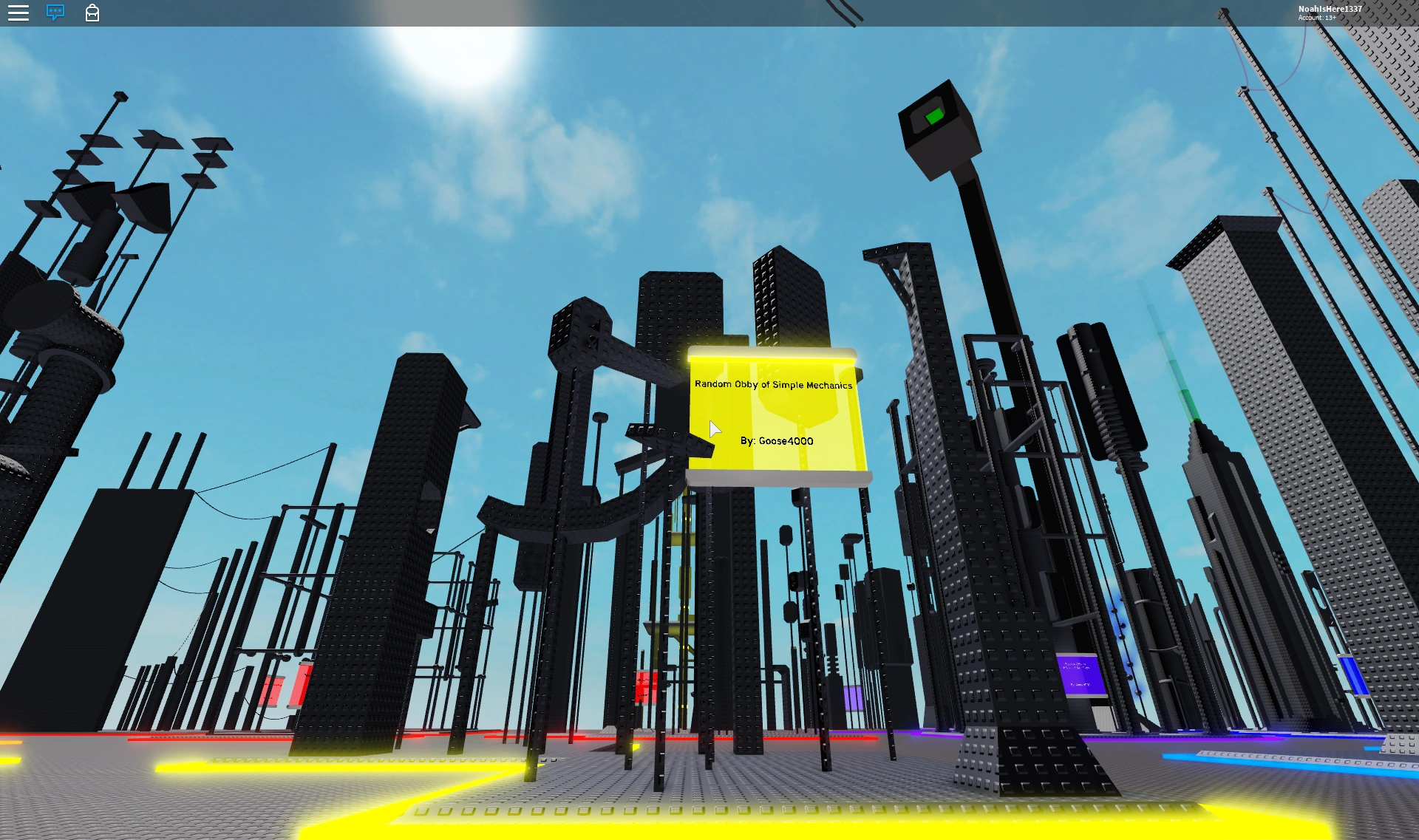 Random Obby of Simple Mechanics | Goose's Random Obbies Wiki | Fandom