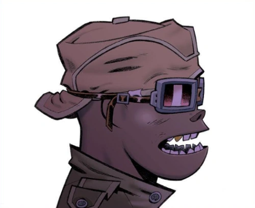 Imagen - Russel-Fase2.png | Gorillaz Wiki | FANDOM powered by Wikia