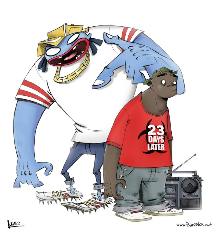 Del | Gorillaz Wiki | FANDOM powered by Wikia
