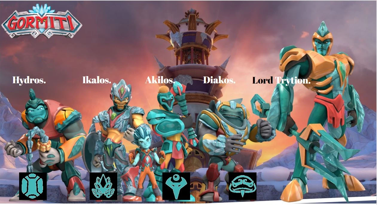 Gormitis del hielo. | Gormiti 2018 Castellano Wiki | Fandom