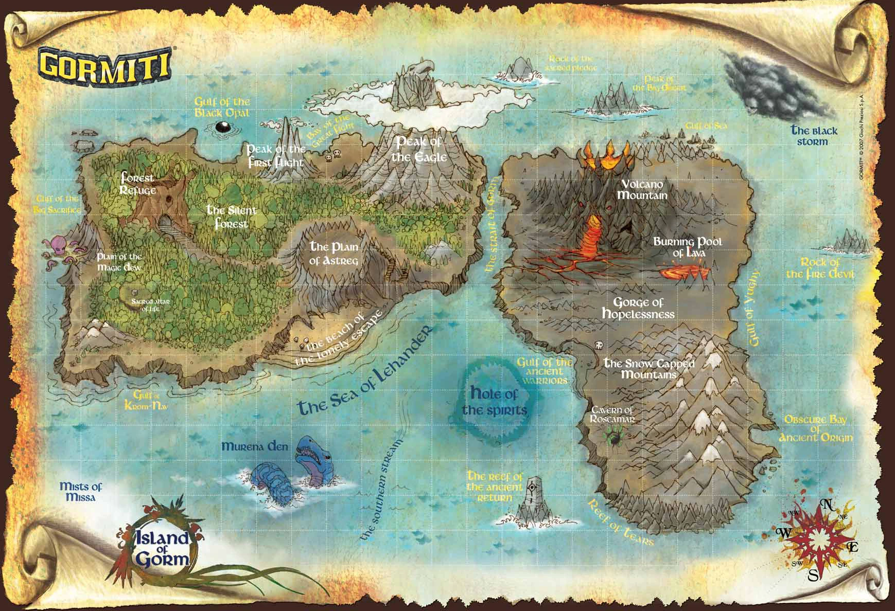 Остров Горм | Gormiti вики | Fandom
