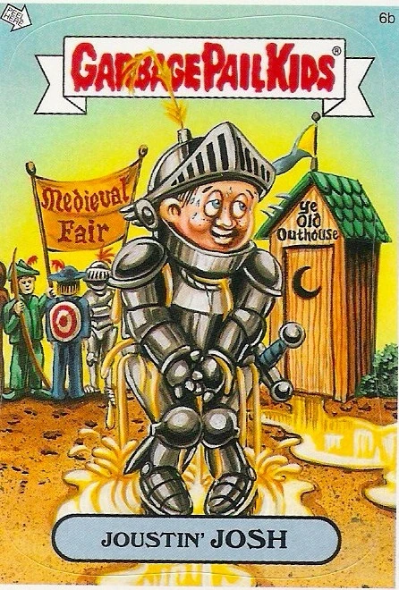 Image - JOUSTIN JOSH.jpeg | Garbage Pail Kids Wiki | FANDOM powered by ...