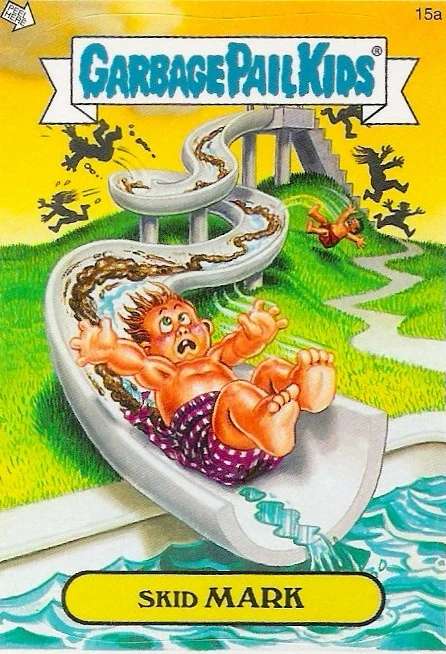Image - SKID MARK.jpeg | Garbage Pail Kids Wiki | FANDOM powered by Wikia