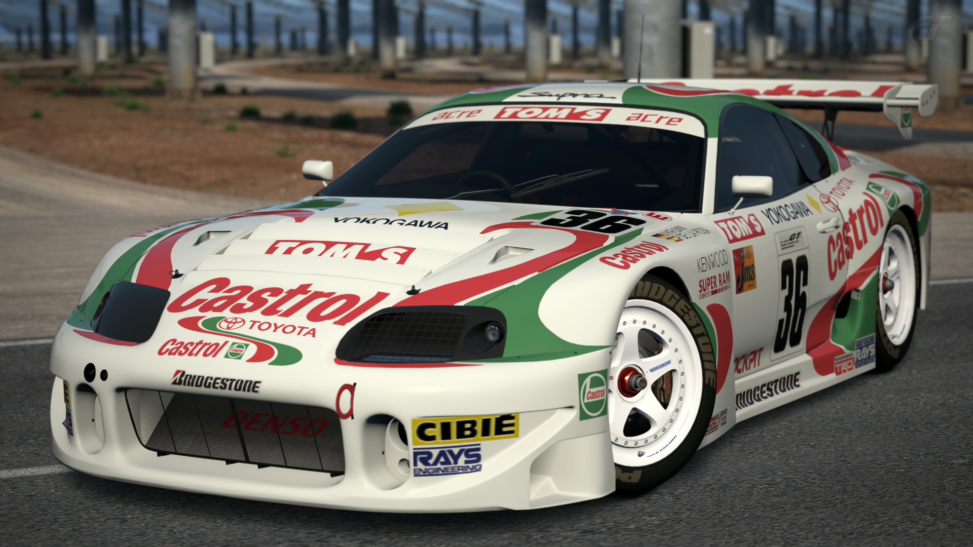 Toyota Castrol TOM'S SUPRA (JGTC) '97 | Gran Turismo Wiki | Fandom