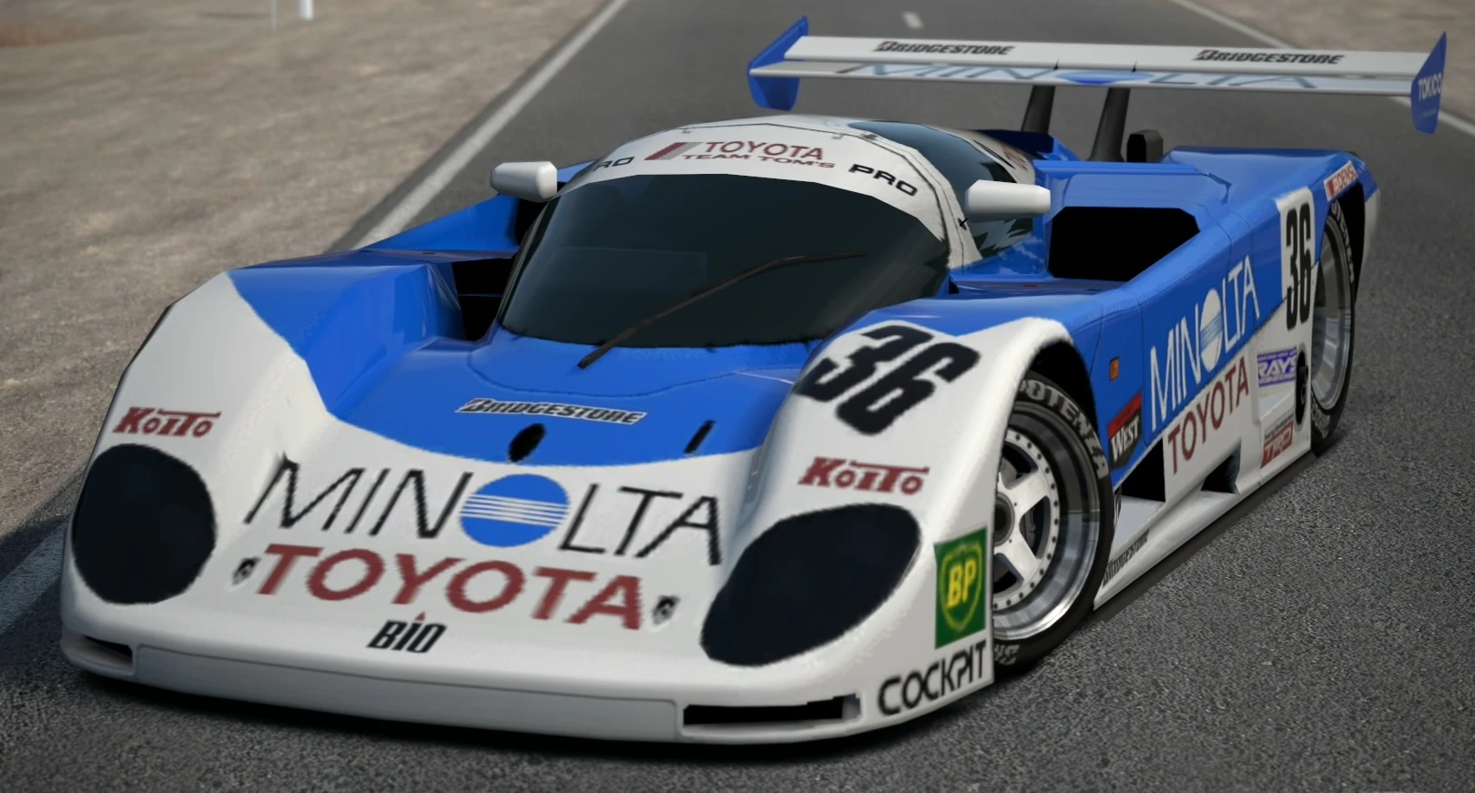 MINOLTA Toyota 88C-V Race Car '89 | Gran Turismo Wiki | FANDOM powered ...