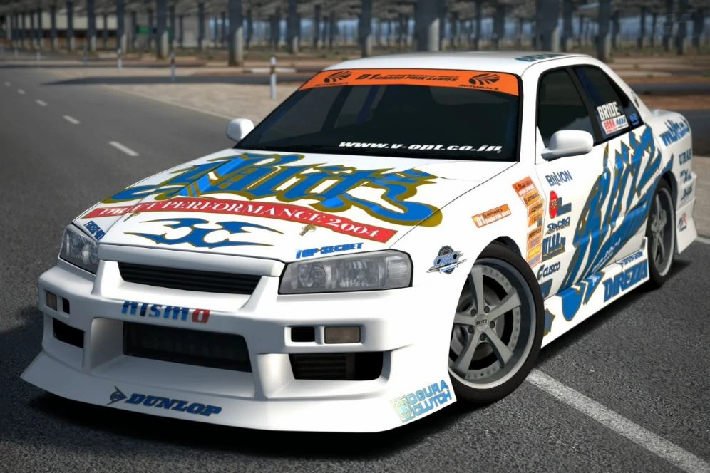 BLITZ ER34 D1 SPEC (D1GP) '04 | Gran Turismo Wiki | Fandom