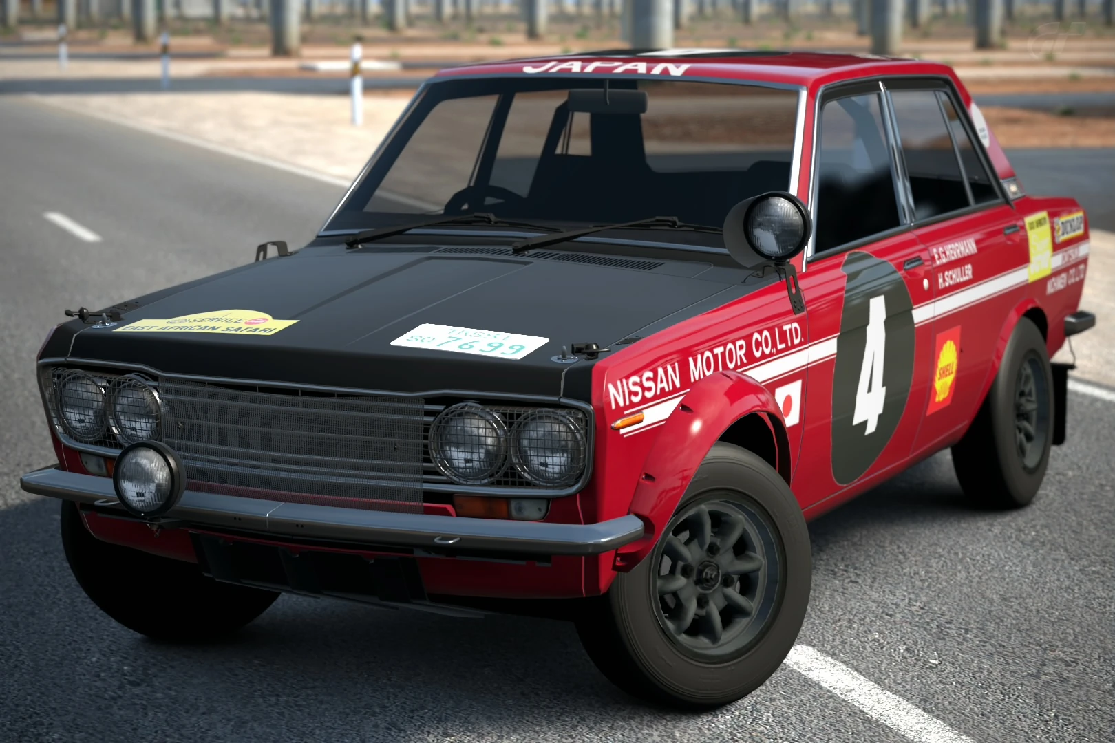 Nissan BLUEBIRD Rally Car (510) '69 | Gran Turismo Wiki | Fandom