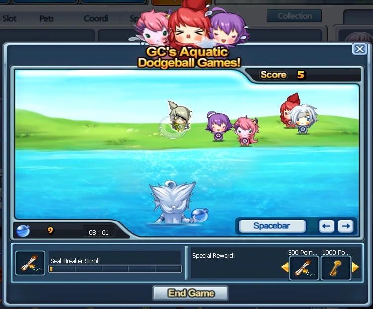 Aquatic Dodgeball | Grand Chase Wiki | Fandom