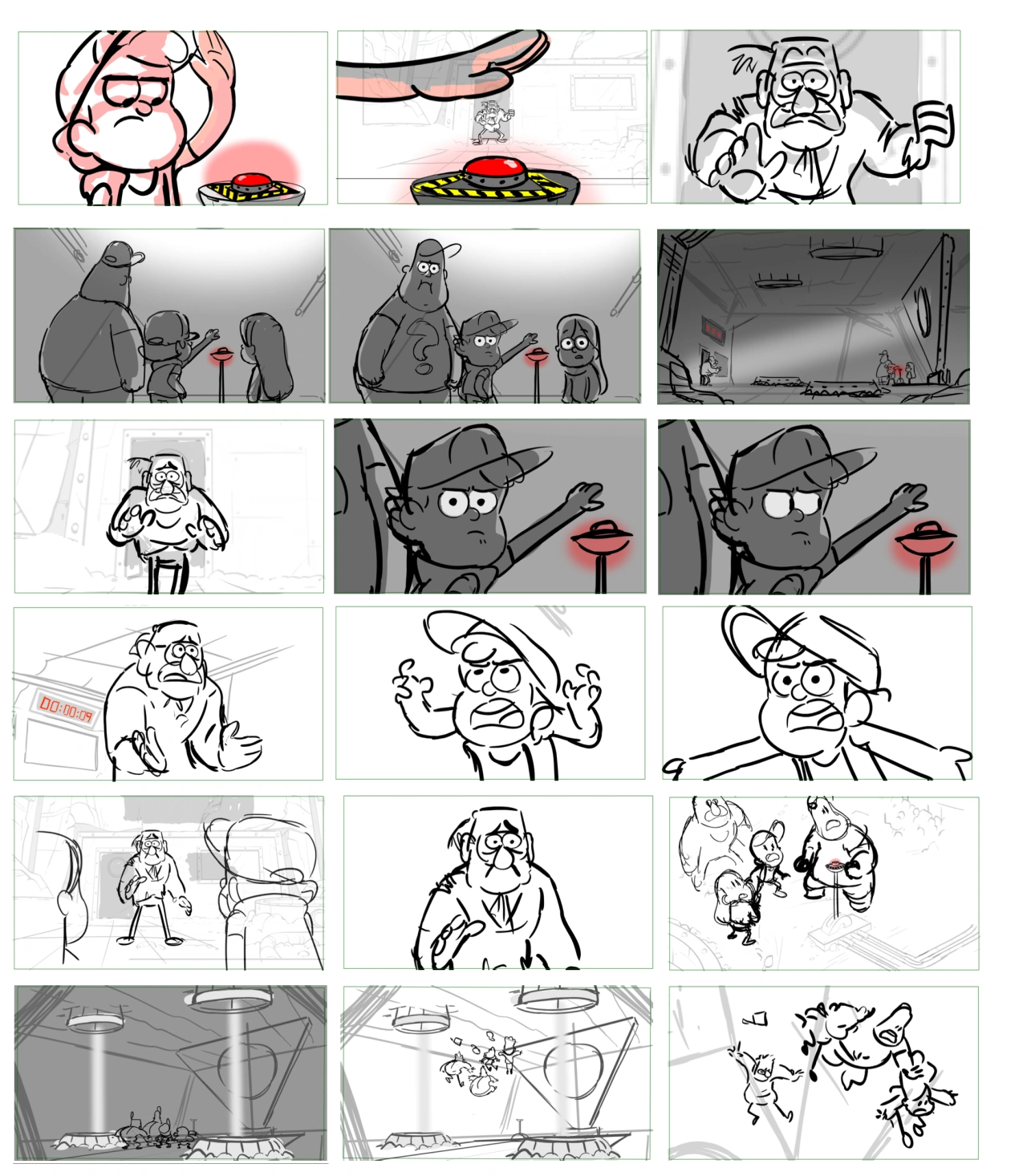 Image - S2e11 alonso ramirez ramos storyboards 4.png | Gravity Falls Wiki | FANDOM powered by Wikia