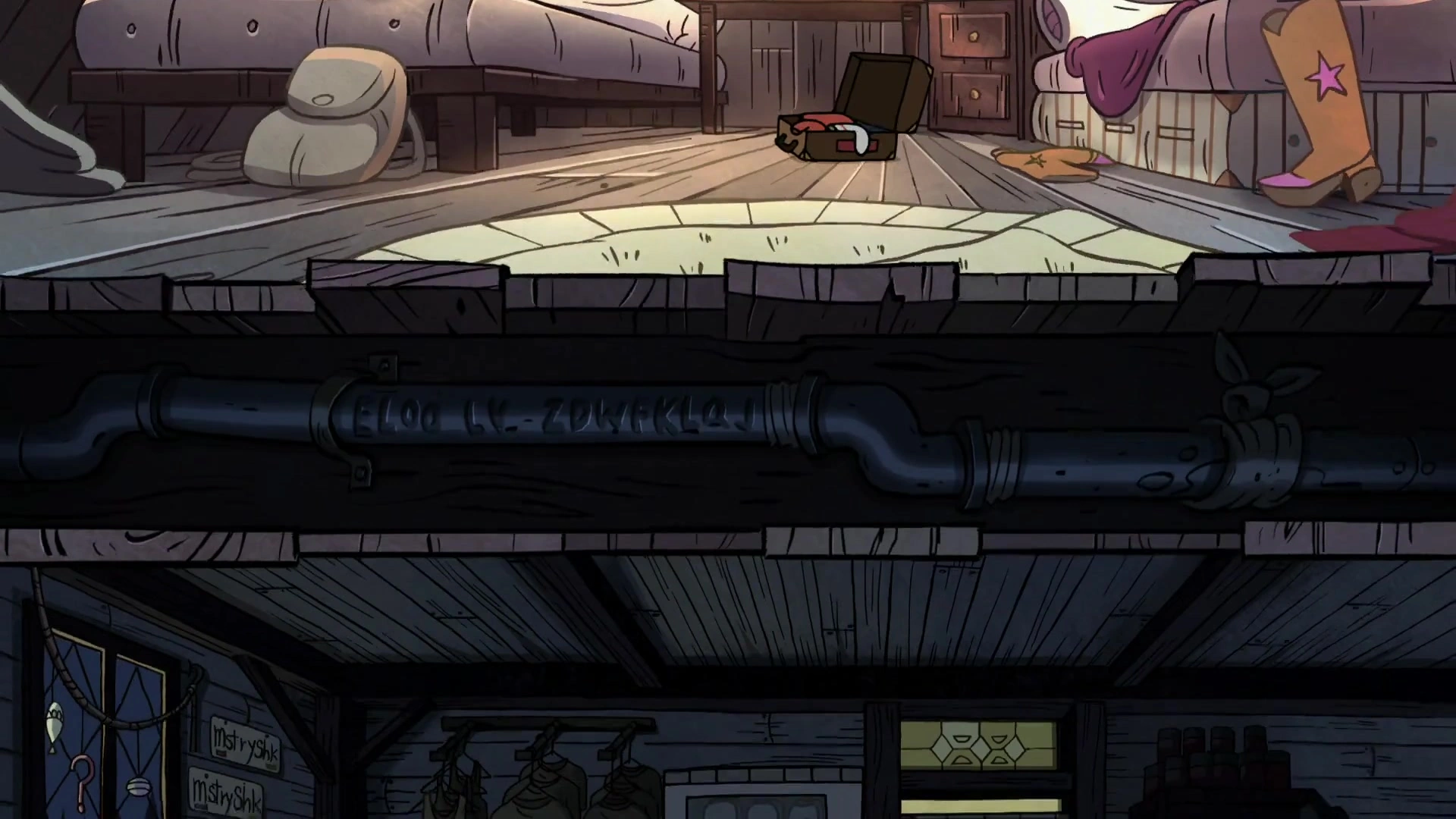 Image - S1e20 pipe cryptogram.png | Gravity Falls Wiki | FANDOM powered ...