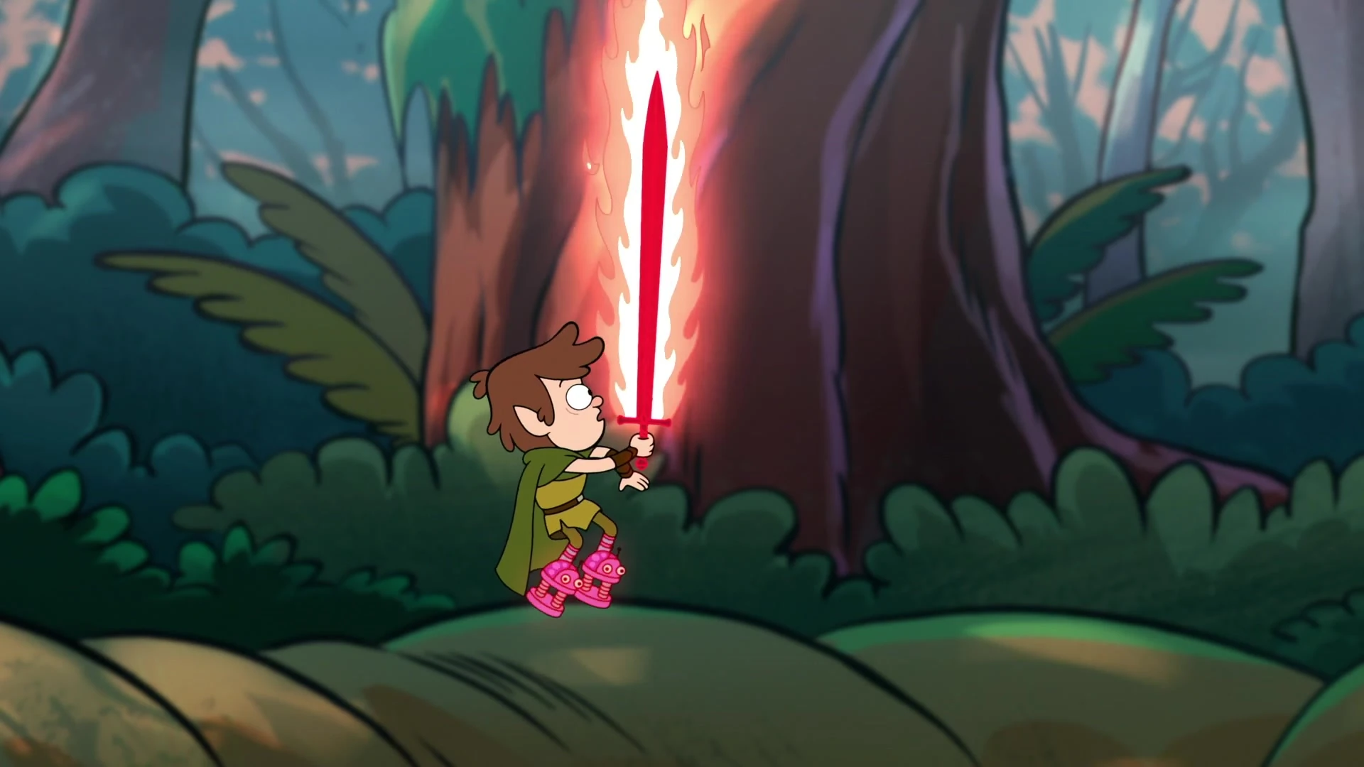 Image - S2e13 big fire sword.jpg | Gravity Falls Wiki | FANDOM powered ...