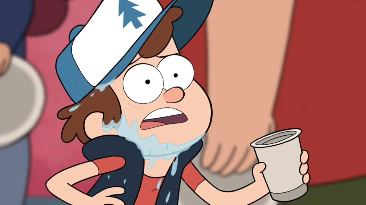Image - S1e10 dipper face splash.png | Gravity Falls Wiki | FANDOM ...